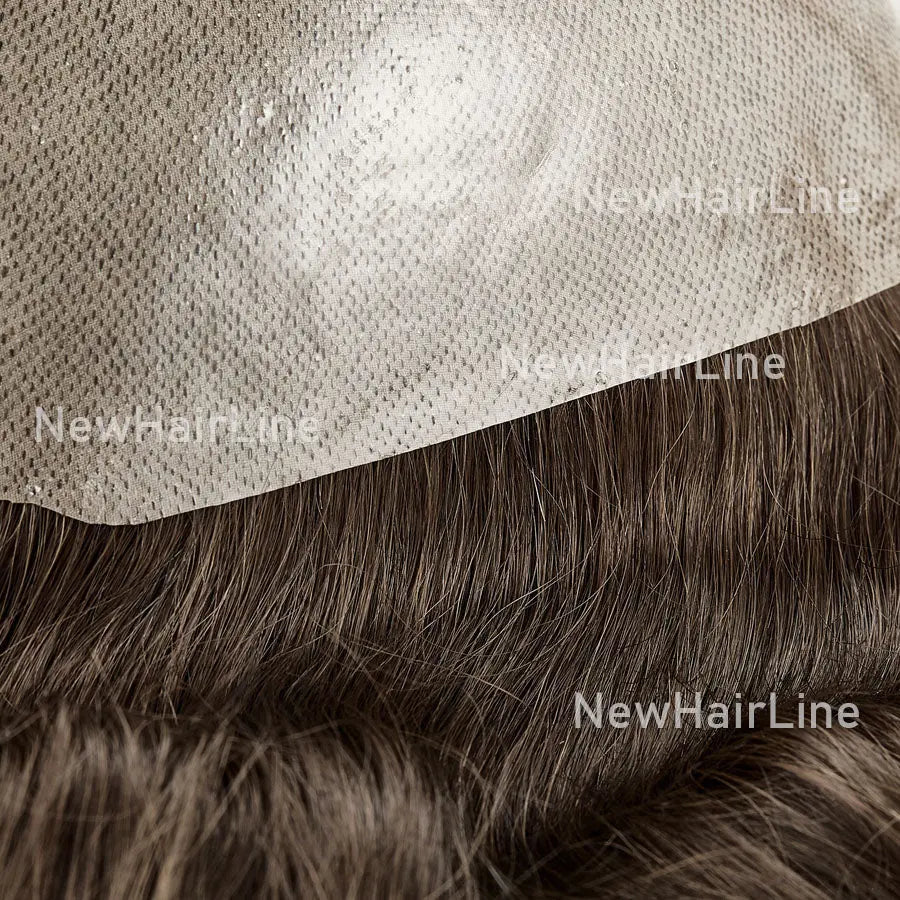 Fine Mono Base Center With Poly Perimeter Stock Hair System – New-Hair-Line