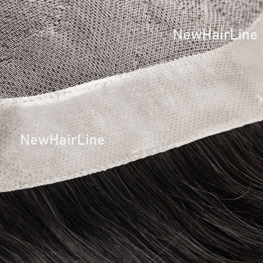Fine Mono Base With Poly Around Hair Replacement – New-Hair-Line